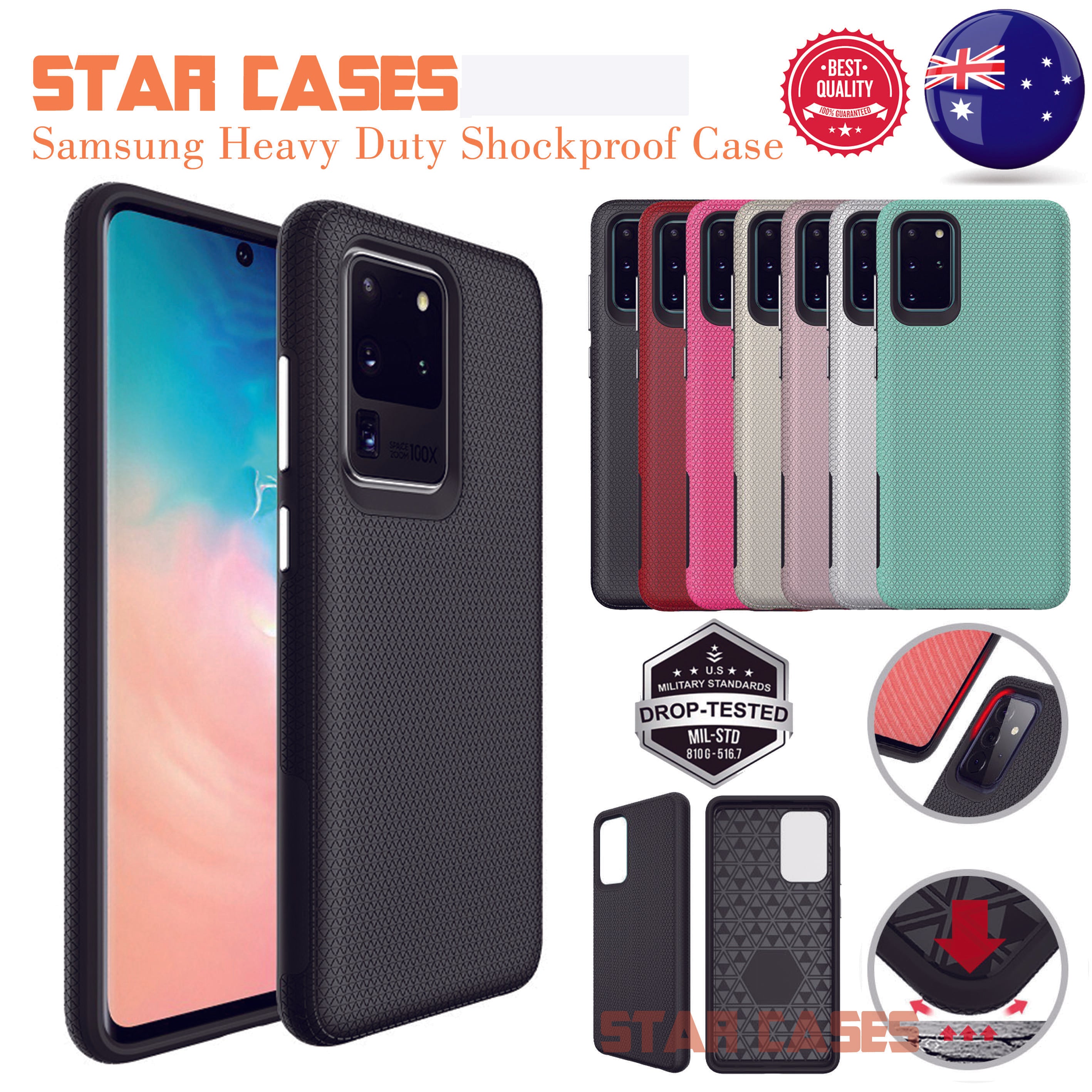 Samsung S24 Ultra Rhinos Rugged Shockproof Case – Star Cases