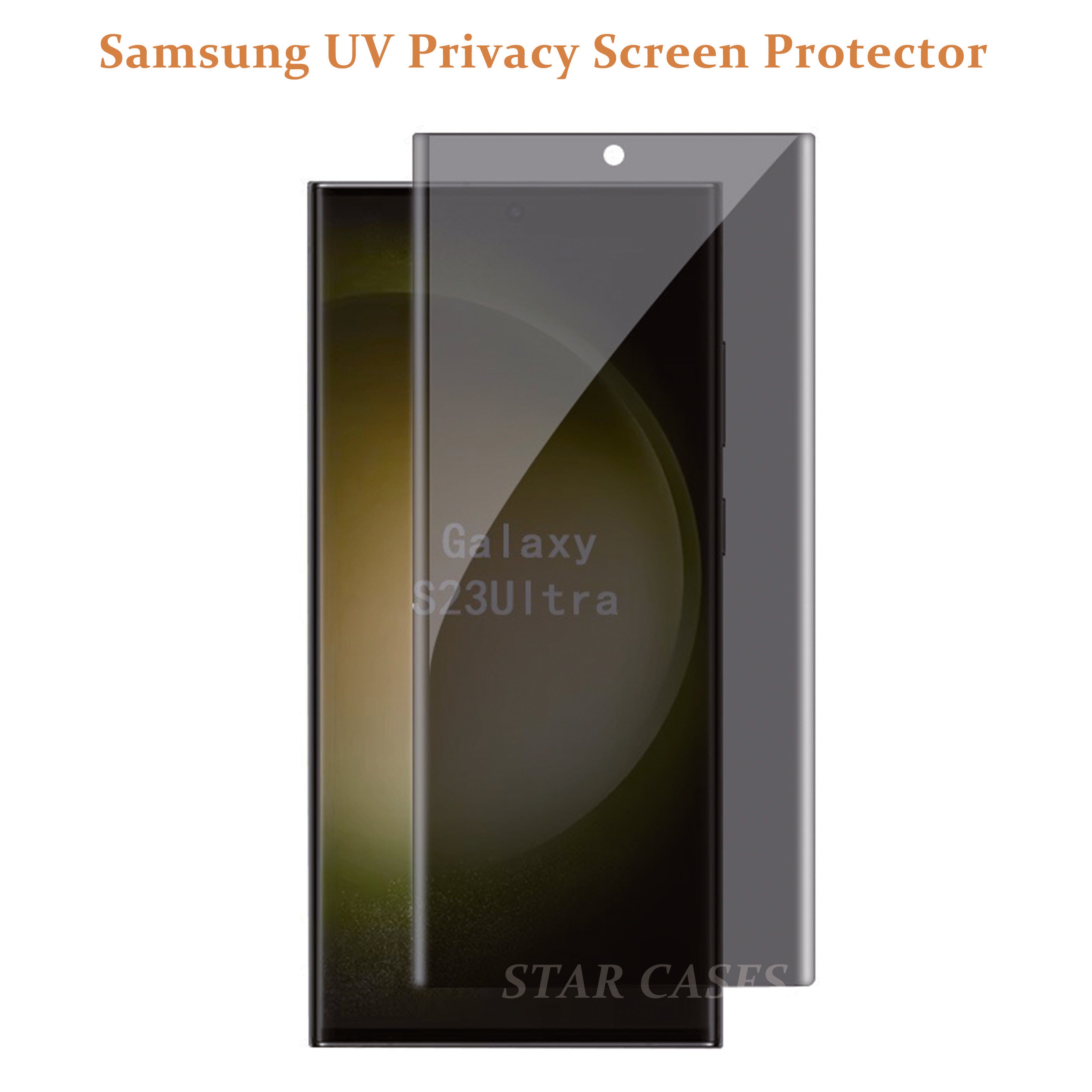 Samsung Privacy UV Glass Screen Protector – Star Cases