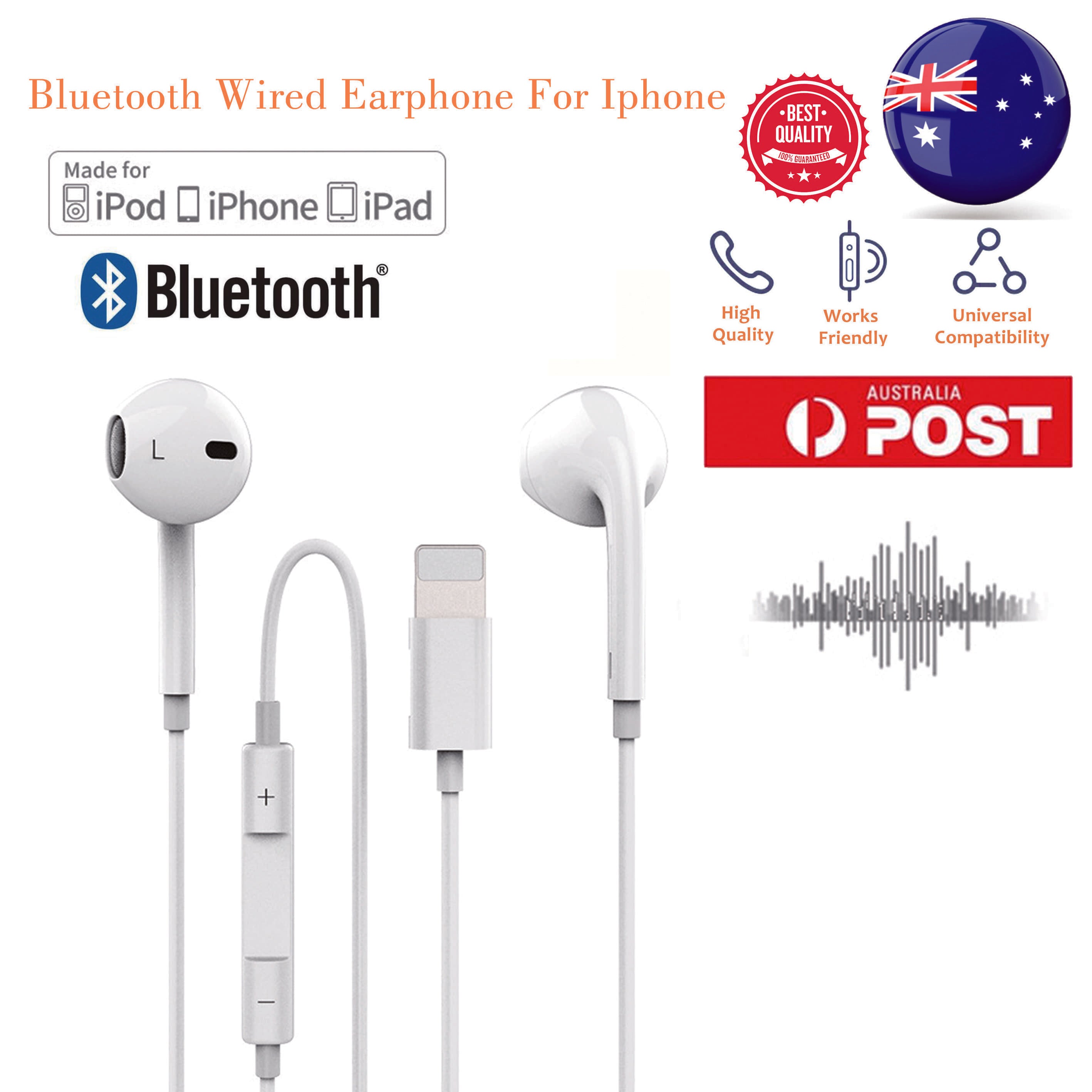 iPhone Lighting Jack Bluetooth Version Headphone – Star Cases