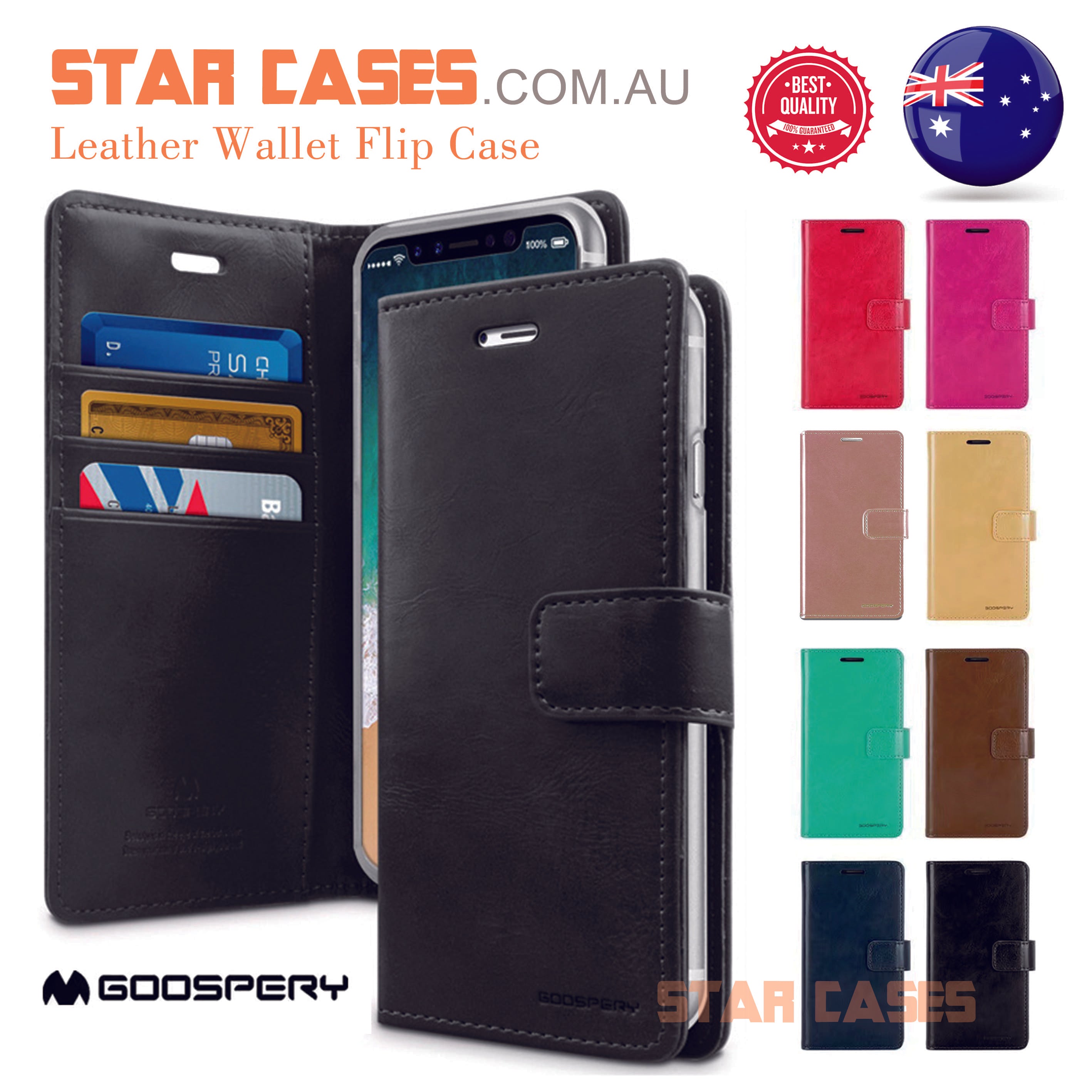 iPhone 11 BlueMoon Flip Wallet Cover – Star Cases
