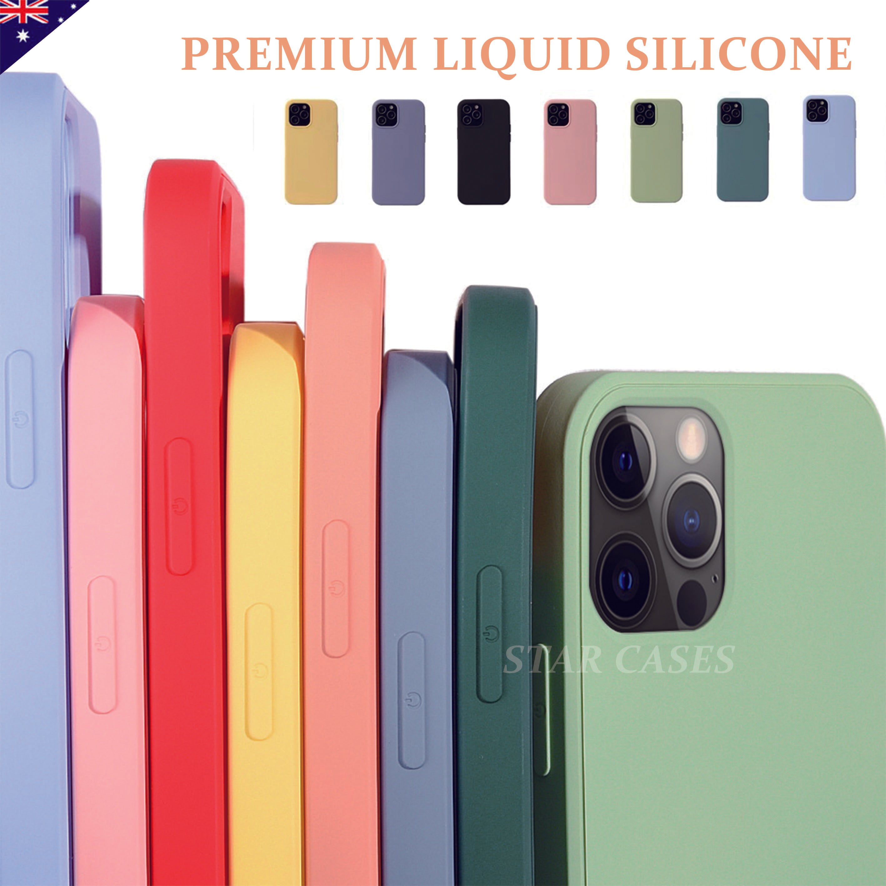 iPhone 7/8/SE Thick Liquid Silicone Case – Star Cases