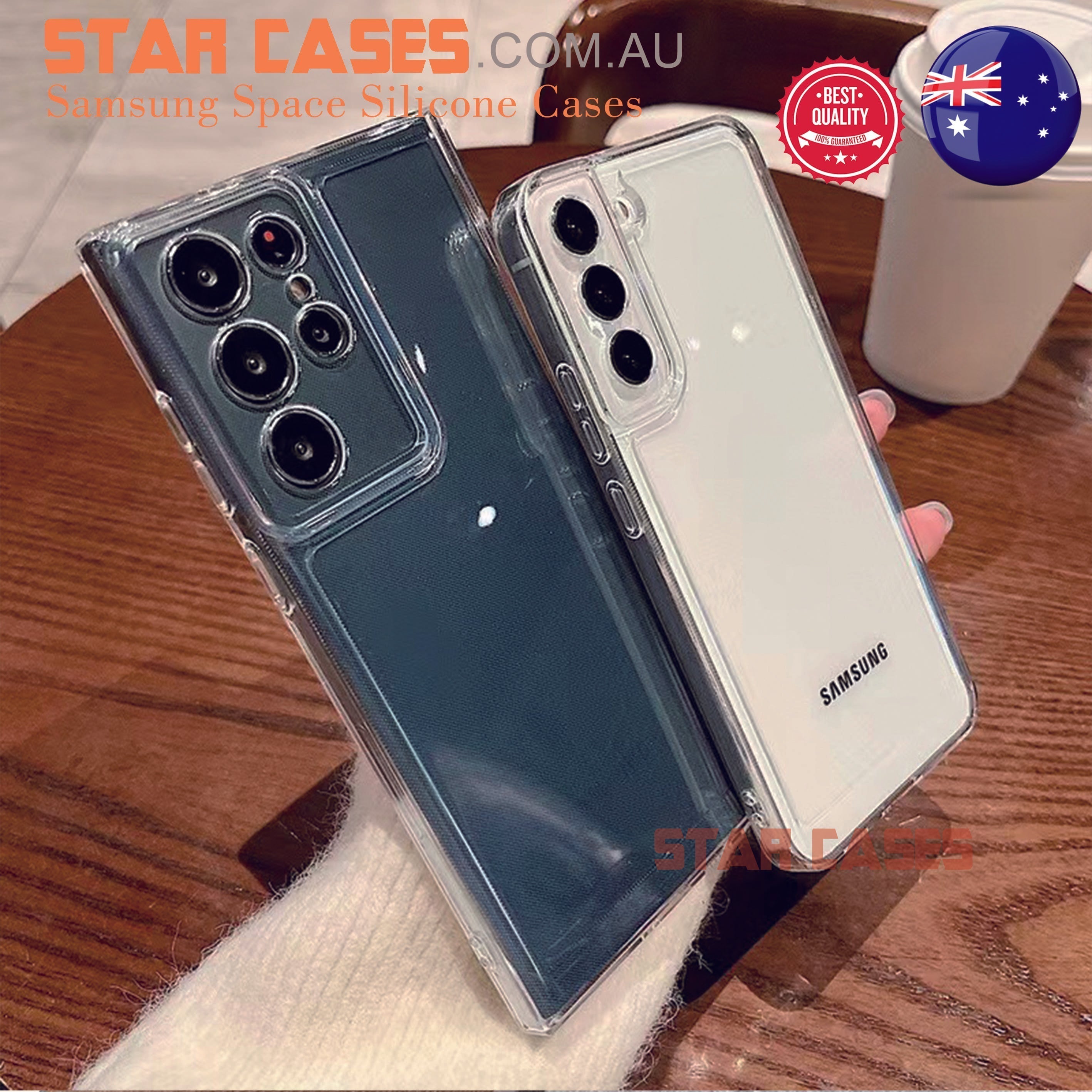 Samsung S22 Ultra Space Soft Clear Case – Star Cases