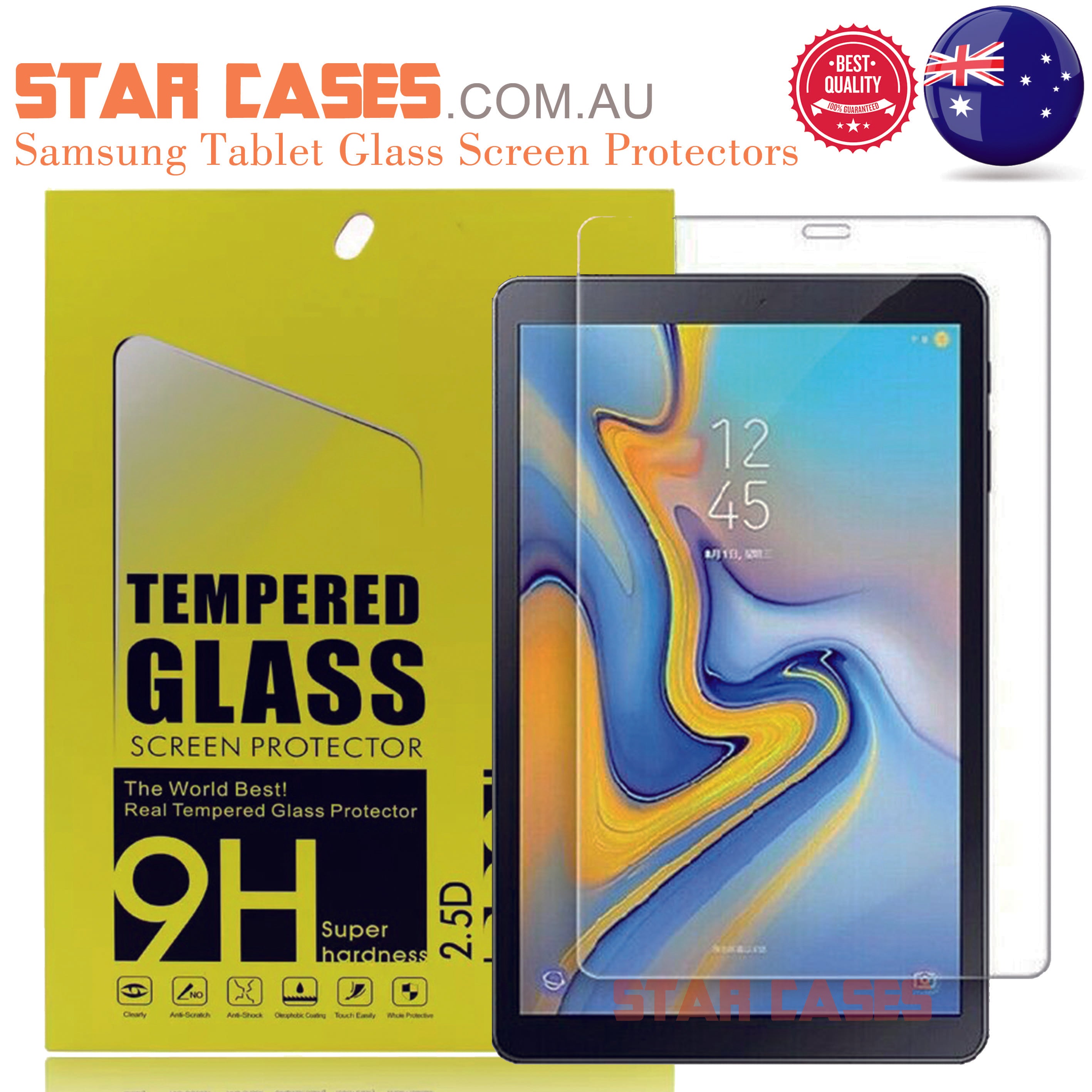 Samsung Tablet Tempered Glass Screen Protector – Star Cases